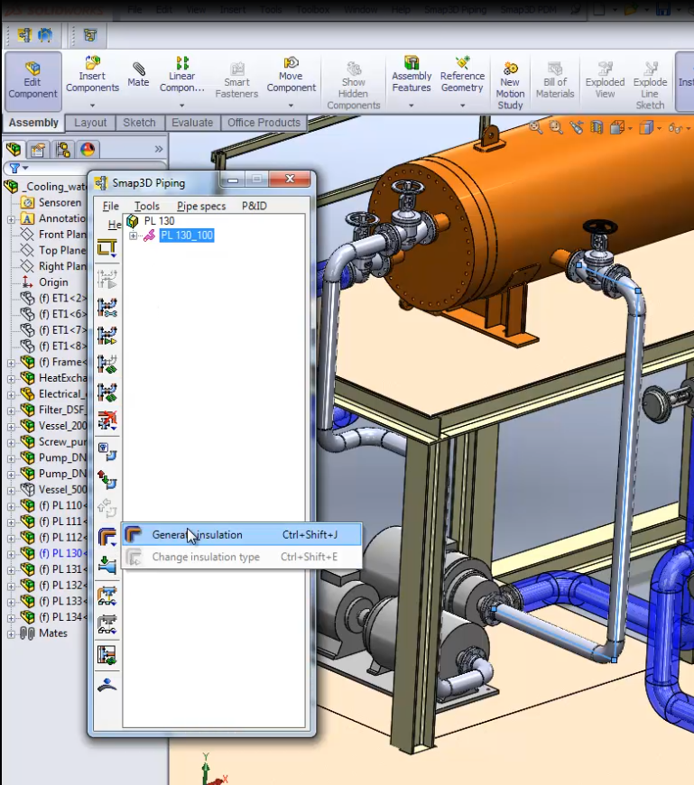 Adding Insulation to Smap3D Pipelines - CAD-helpdesk.de
